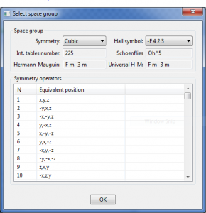 Editing crystal structures - ReX