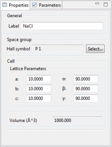 Editing crystal structures - ReX