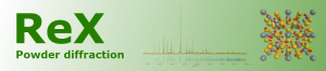 ReX – Powder Diffraction Software